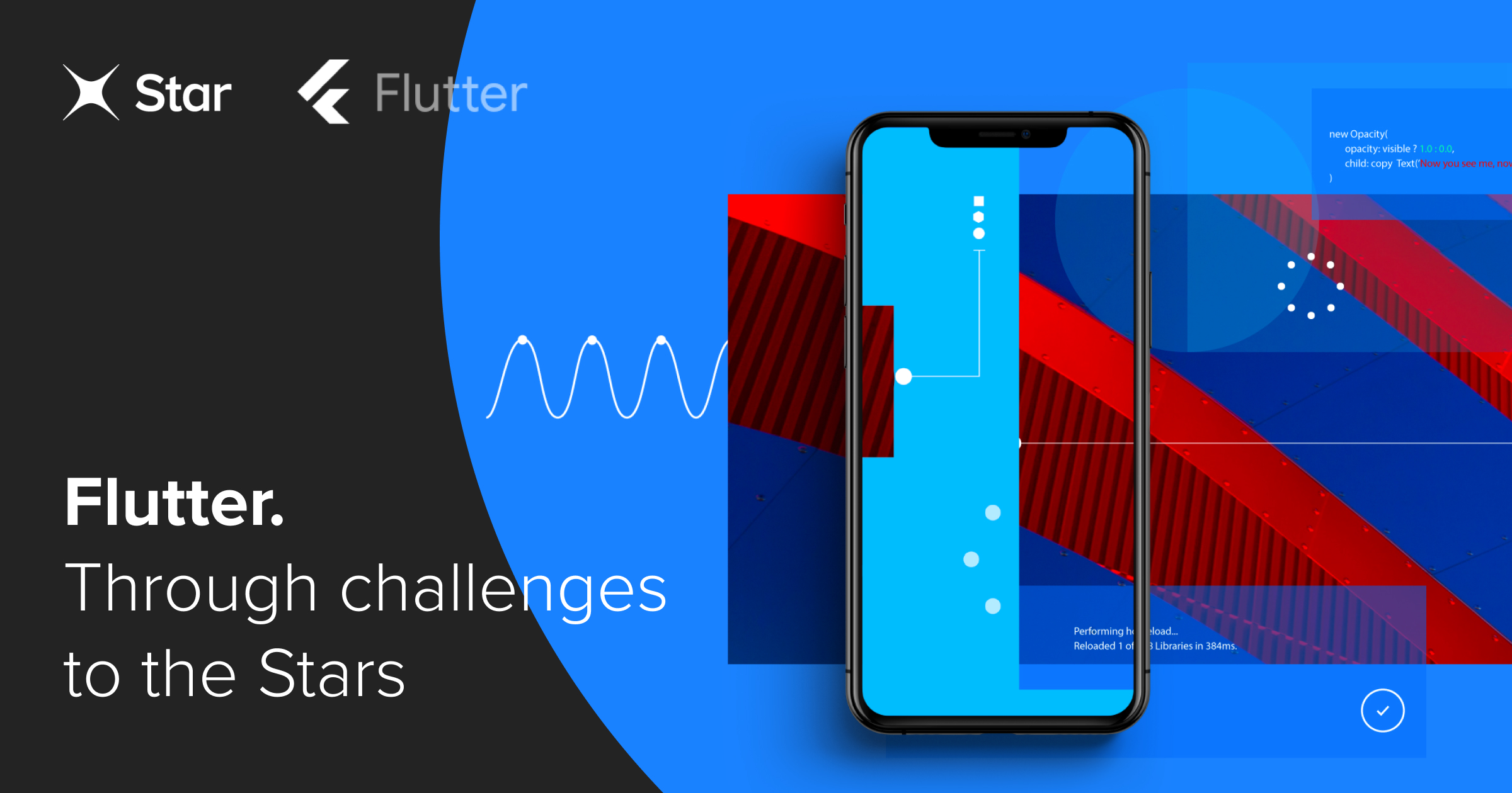 Flutter. Through challenges to the stars | Star