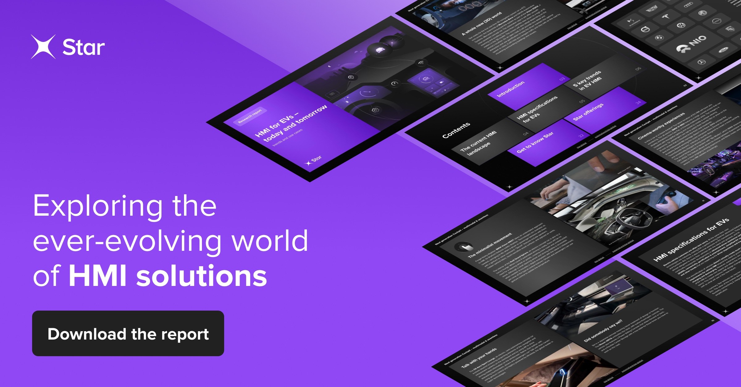 Automotive HMI trends | Star Trend Report